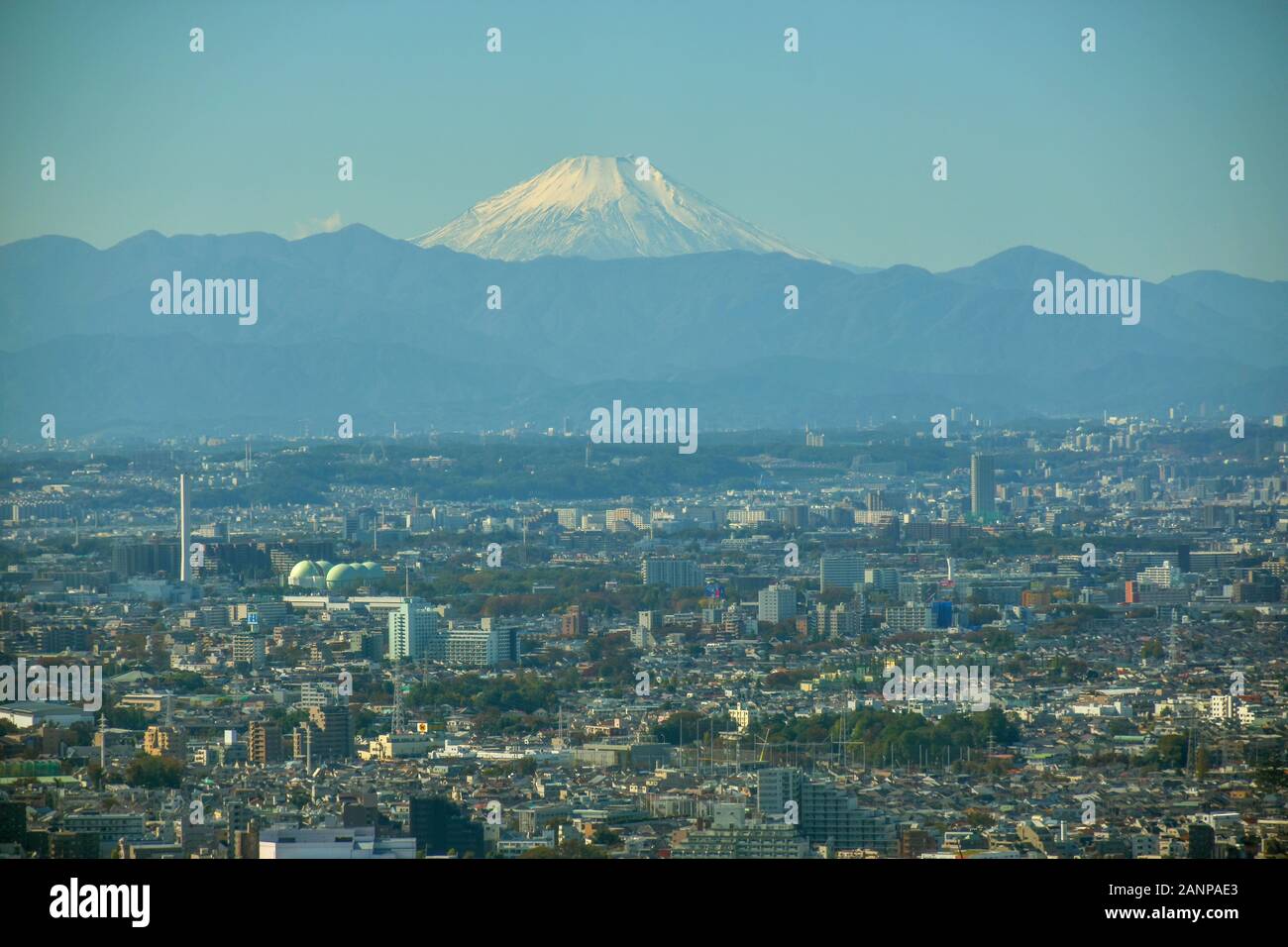 Landscape of Tokyo in Japan Stock Photo - Alamy