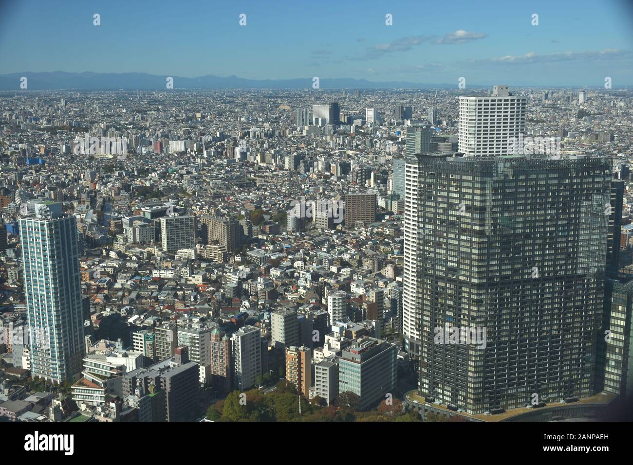 Landscape of Tokyo in Japan Stock Photo - Alamy