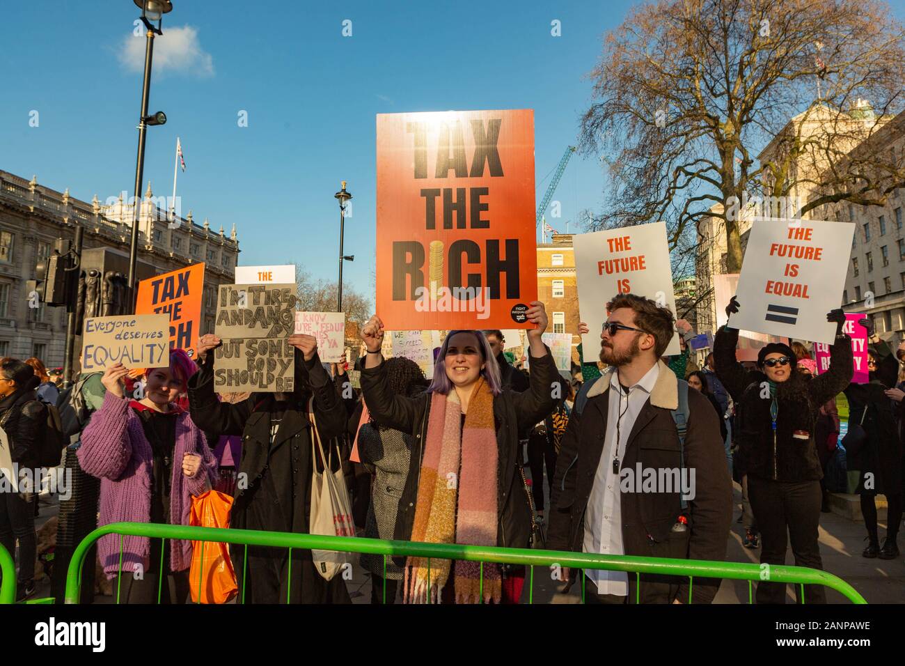 Richmond Terrace, Westminster, UK. 18th Jan, 2020. Protests in 30 ...