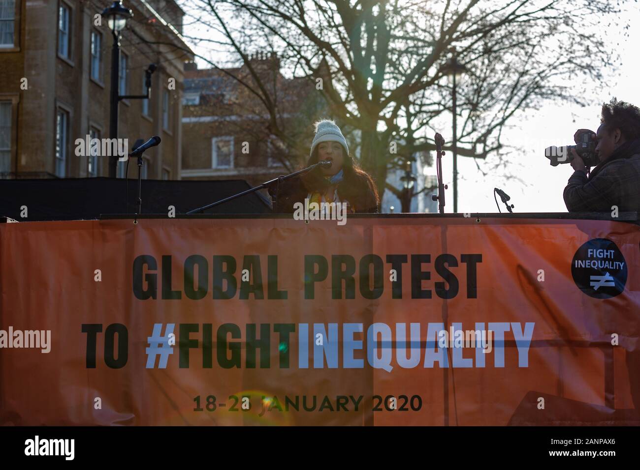 Richmond Terrace, Westminster, UK. 18th Jan, 2020. Protests in 30 ...