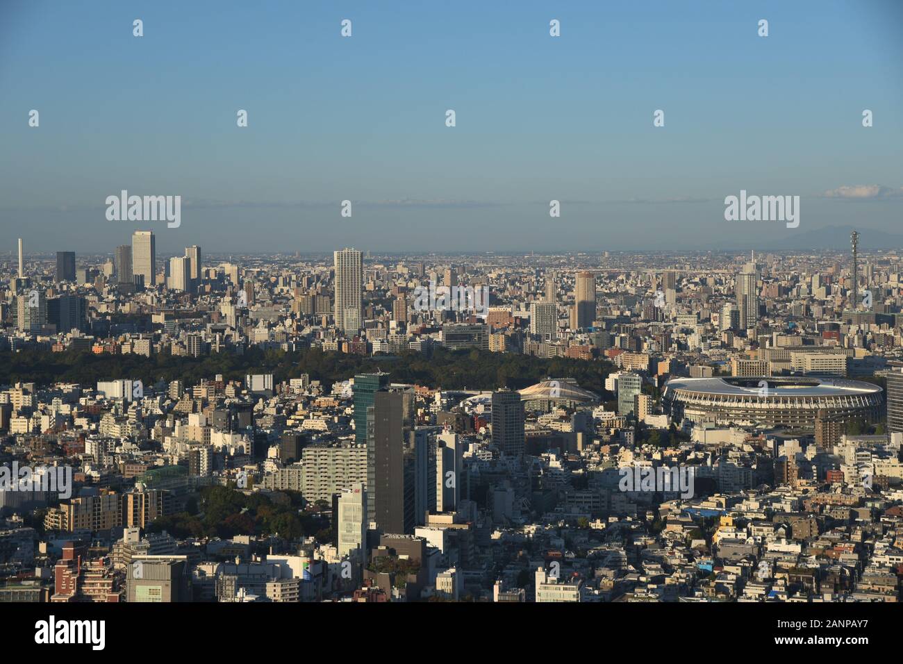 Landscape of Tokyo in Japan Stock Photo - Alamy