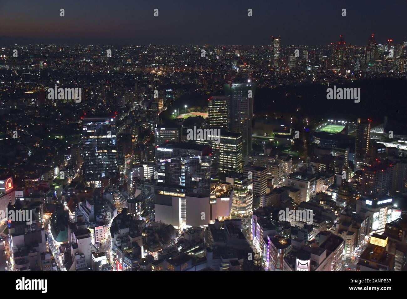 Landscape of Tokyo in Japan Stock Photo - Alamy