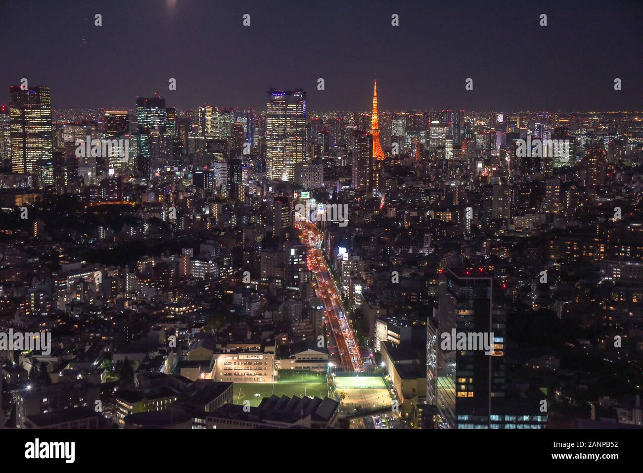 Landscape of Tokyo in Japan Stock Photo - Alamy