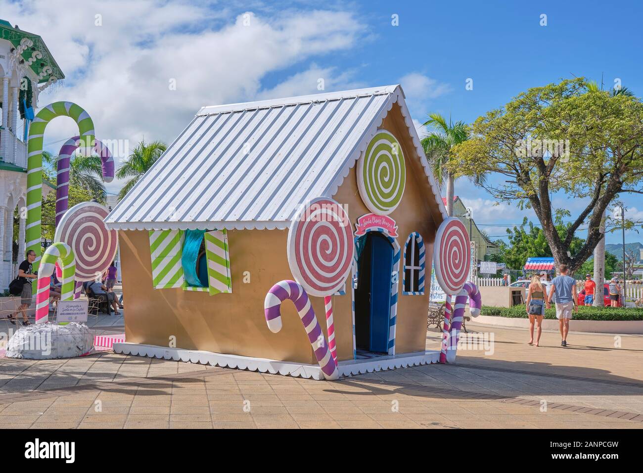 Part of the beautiful and unusual Christmas display in the central ...