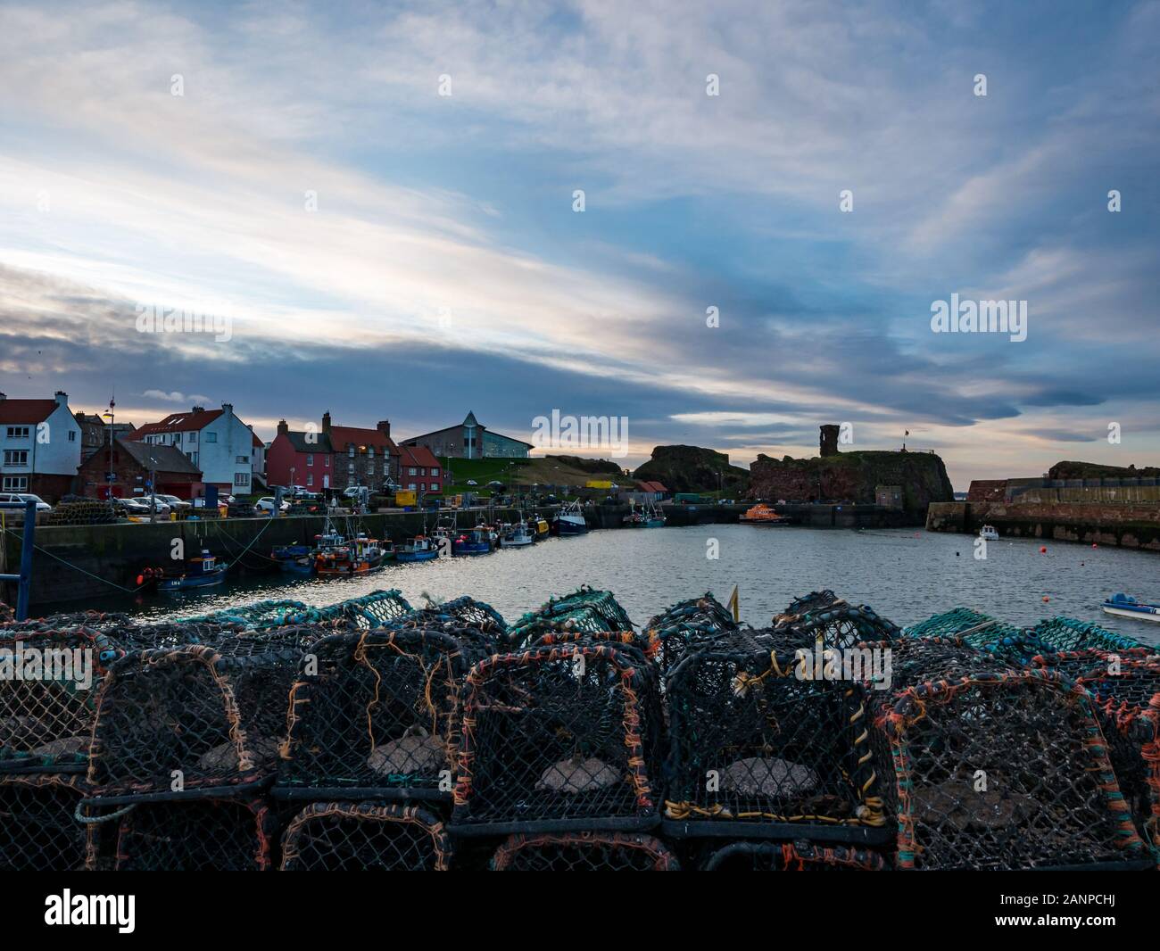Dunbar, East Lothian, Scotland, United Kingdom, 18th January 2020. UK ...
