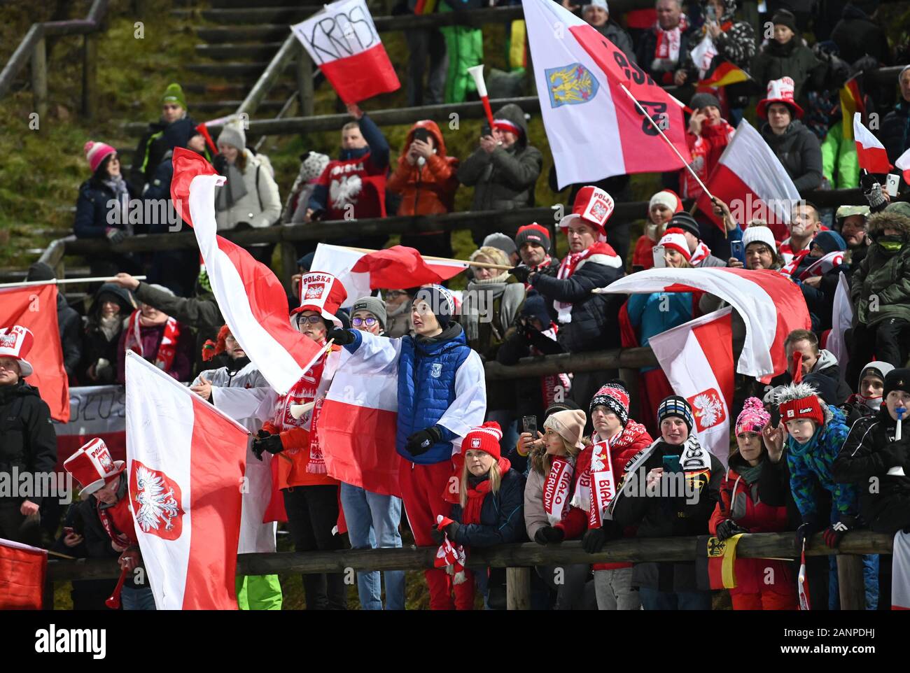 Poland flag fans world cup hi-res stock photography and images - Alamy