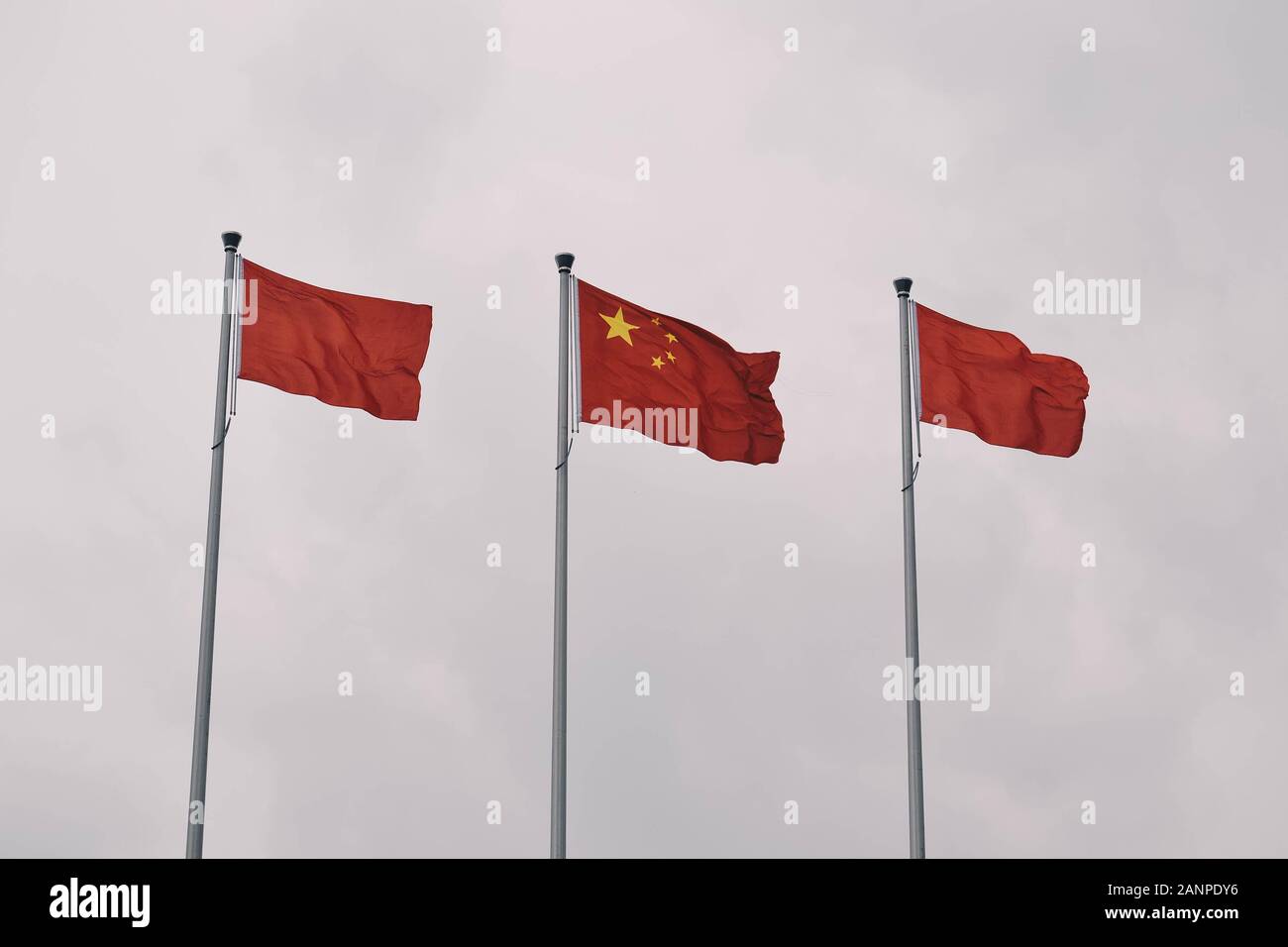 Shanghai flags sign hi-res stock photography and images - Alamy