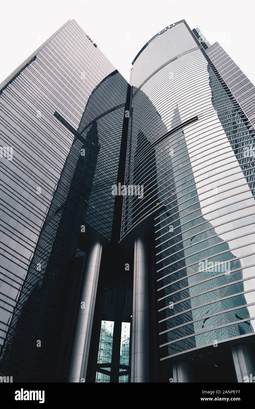 Modern building with curtain wall Stock Photo - Alamy