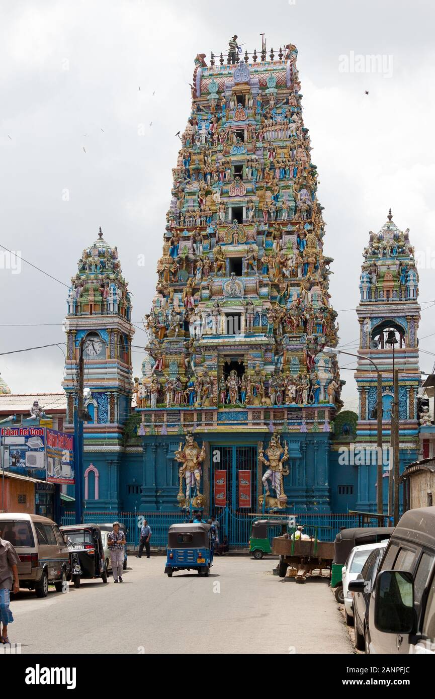 Colombo, Sri Lanka - July 2011: Temple of Sri Kailasanathan Swami ...