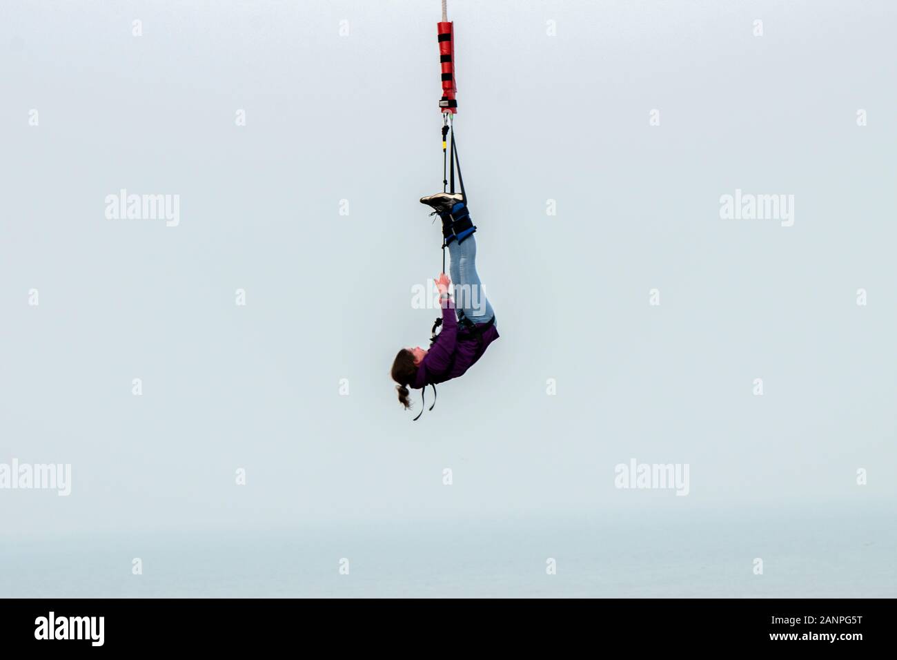 Bungee jumping close up hi-res stock photography and images - Alamy