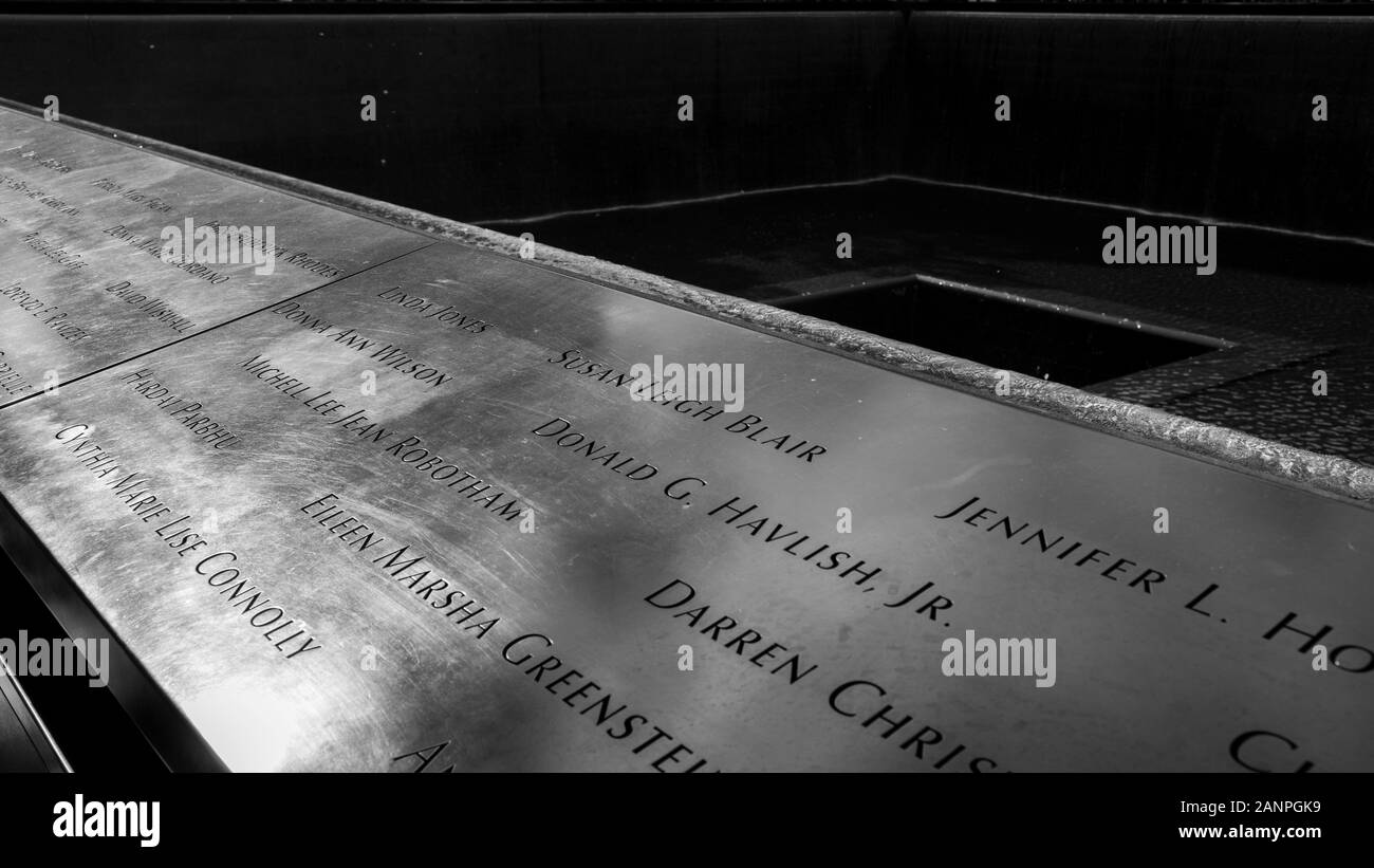 Site world trade center Black and White Stock Photos & Images - Alamy