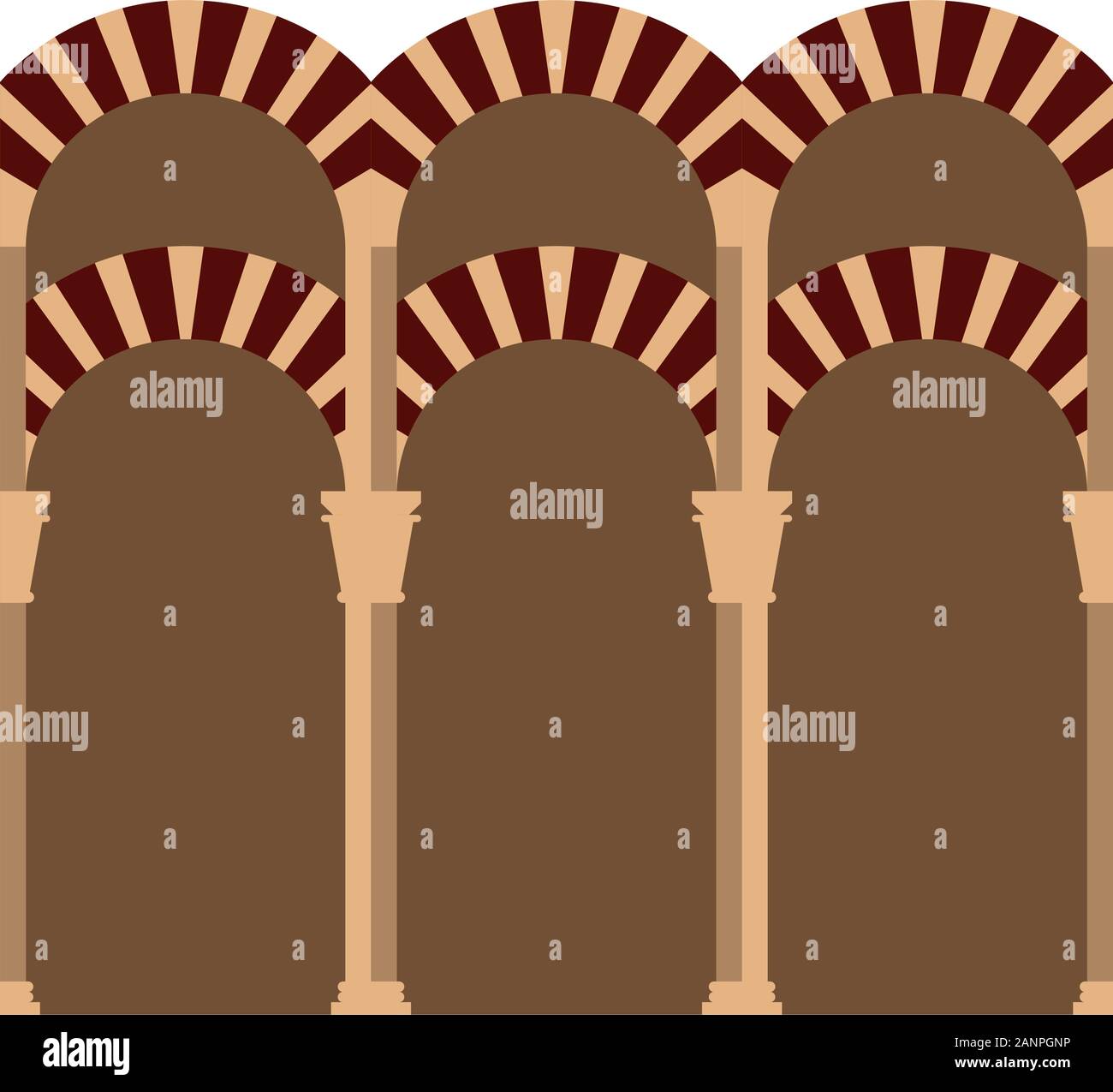 Isolated traditional Spain building Stock Vector Image & Art - Alamy