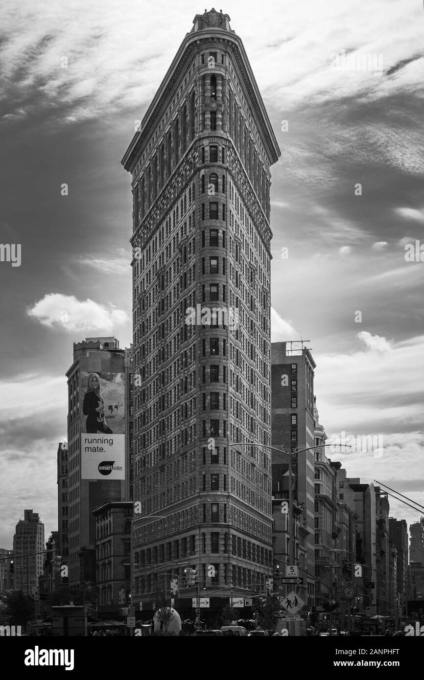 Flat Iron Building New York Stock Photo - Alamy
