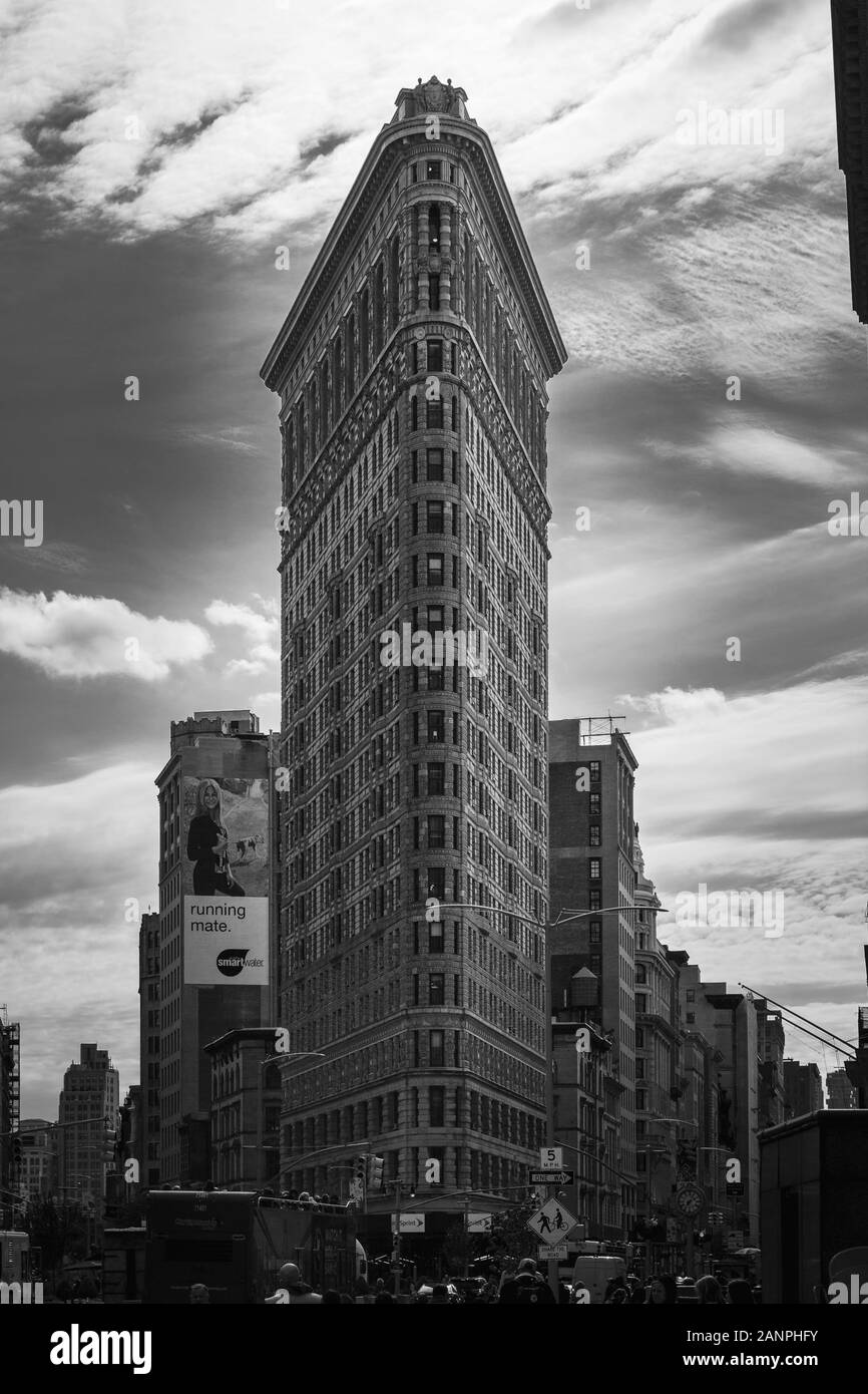 Flat Iron Building New York Stock Photo - Alamy