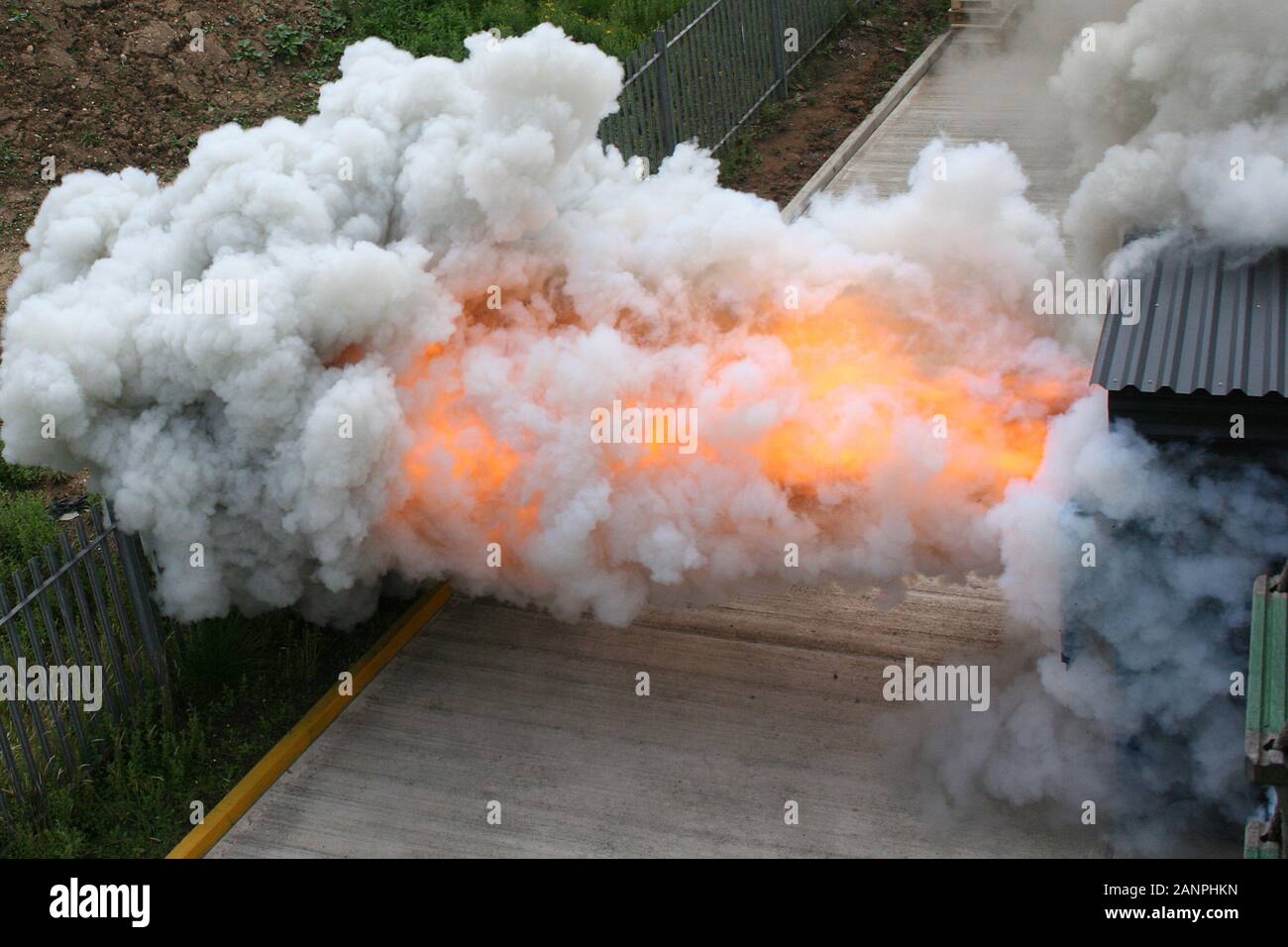 Simultaneous ignition hi-res stock photography and images - Alamy
