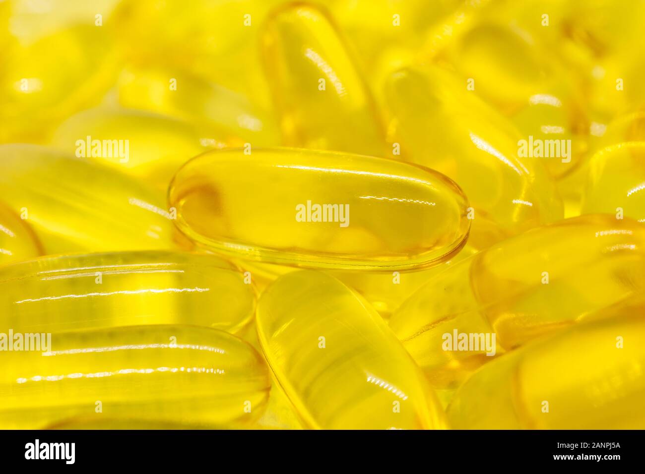 Fish oil capsules, Omega-3 vitamin tablets Stock Photo - Alamy