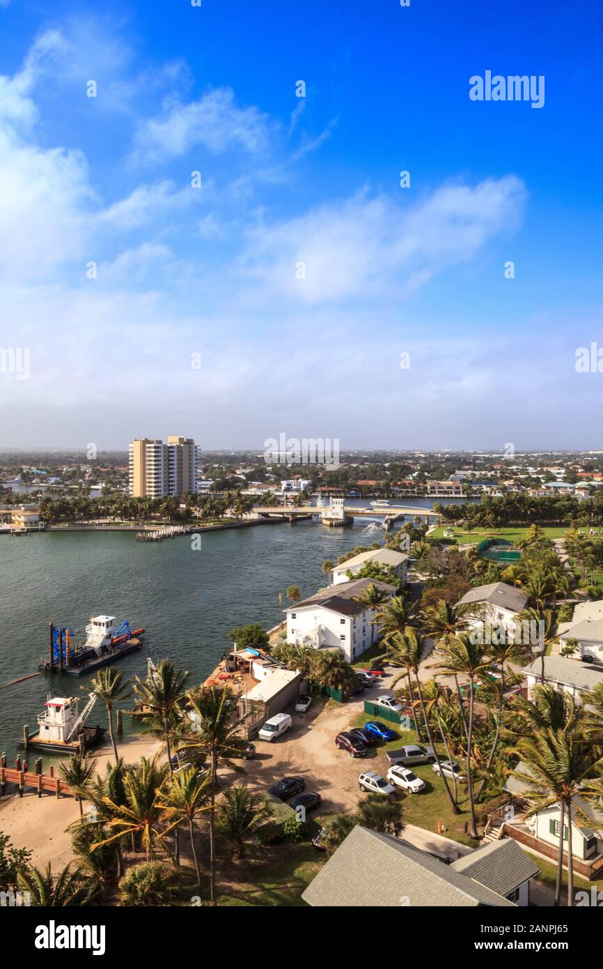 Pompano beach aerial hi-res stock photography and images - Alamy