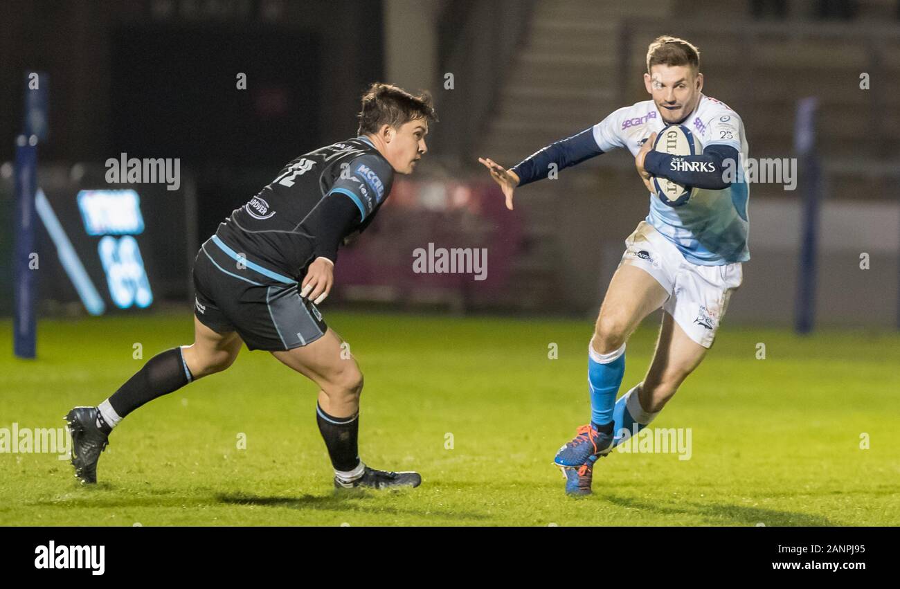 18th January 2020; AJ Bell Stadium, Salford, Lancashire, England ...