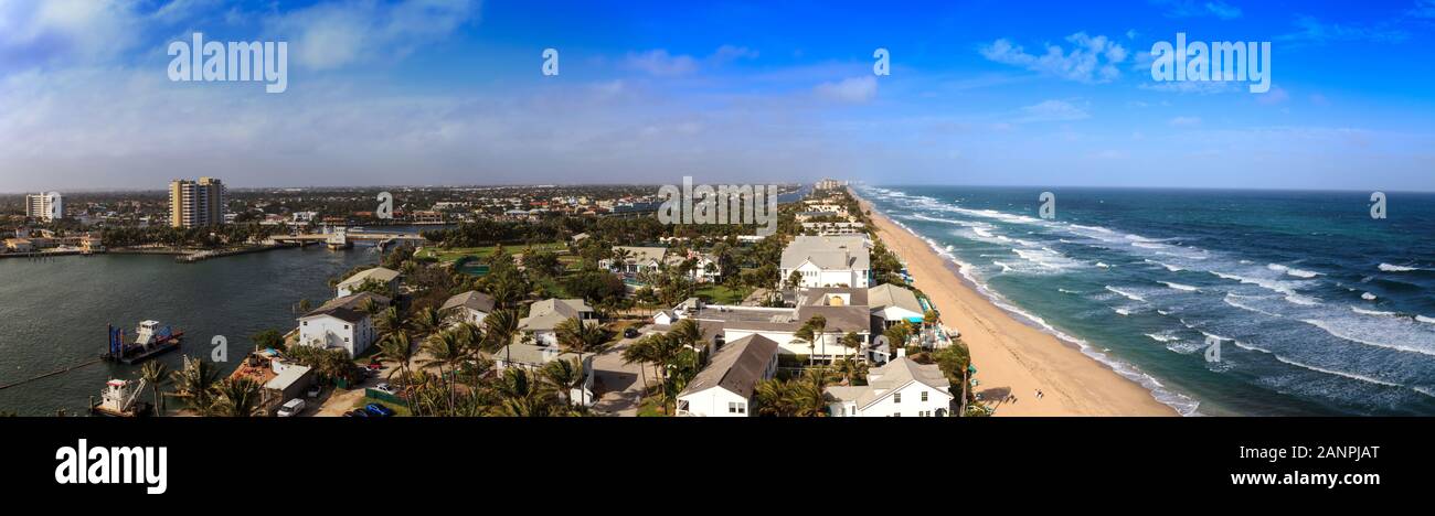 Pompano beach aerial hi-res stock photography and images - Alamy