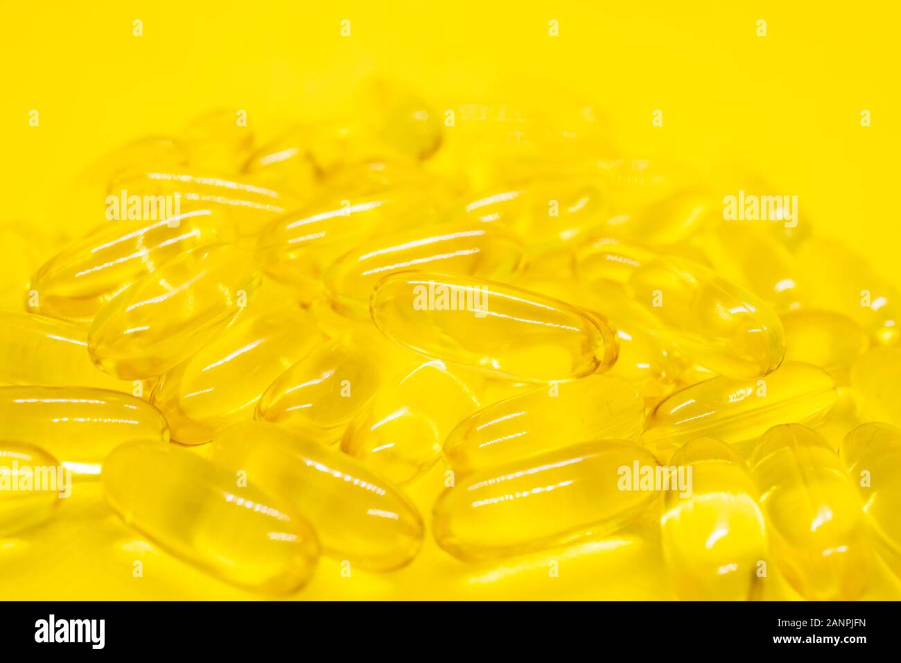 Fish oil capsules, Omega-3 vitamin tablets Stock Photo - Alamy