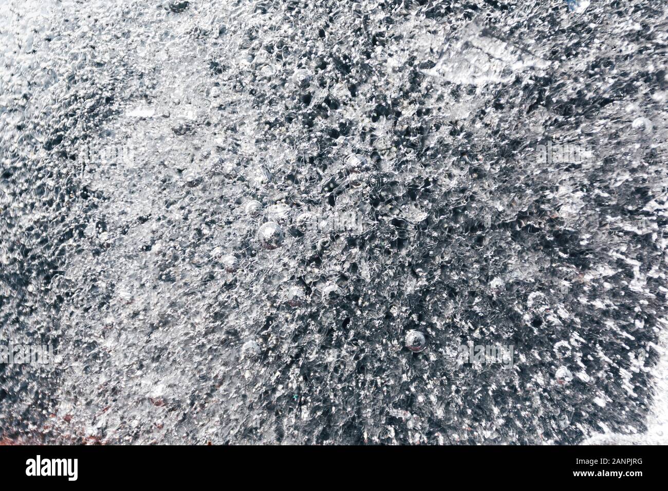 Frozen ice texture Stock Photo - Alamy
