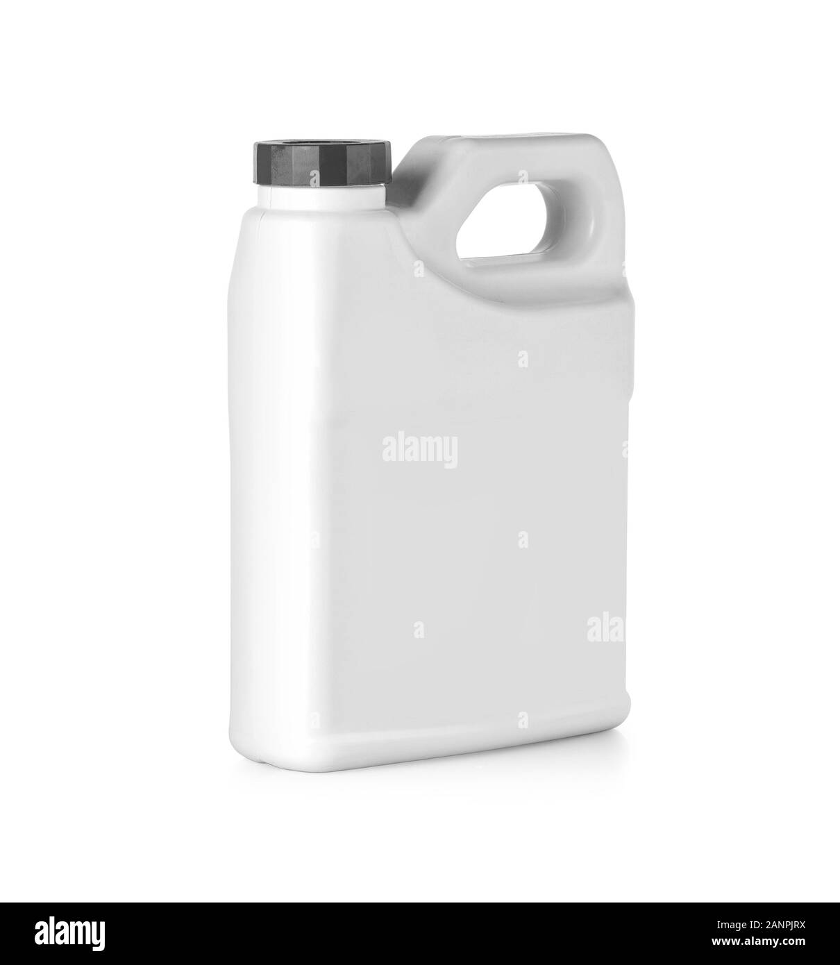 white canister isolated on white with clipping path Stock Photo - Alamy
