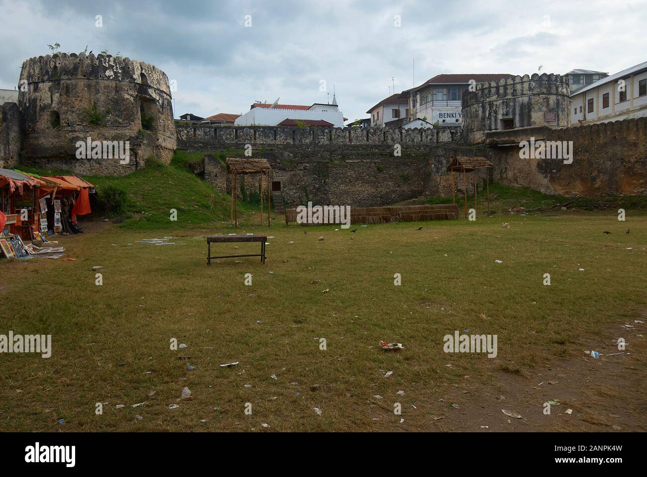 The Old Zanzibar Fort Stock Photo - Alamy