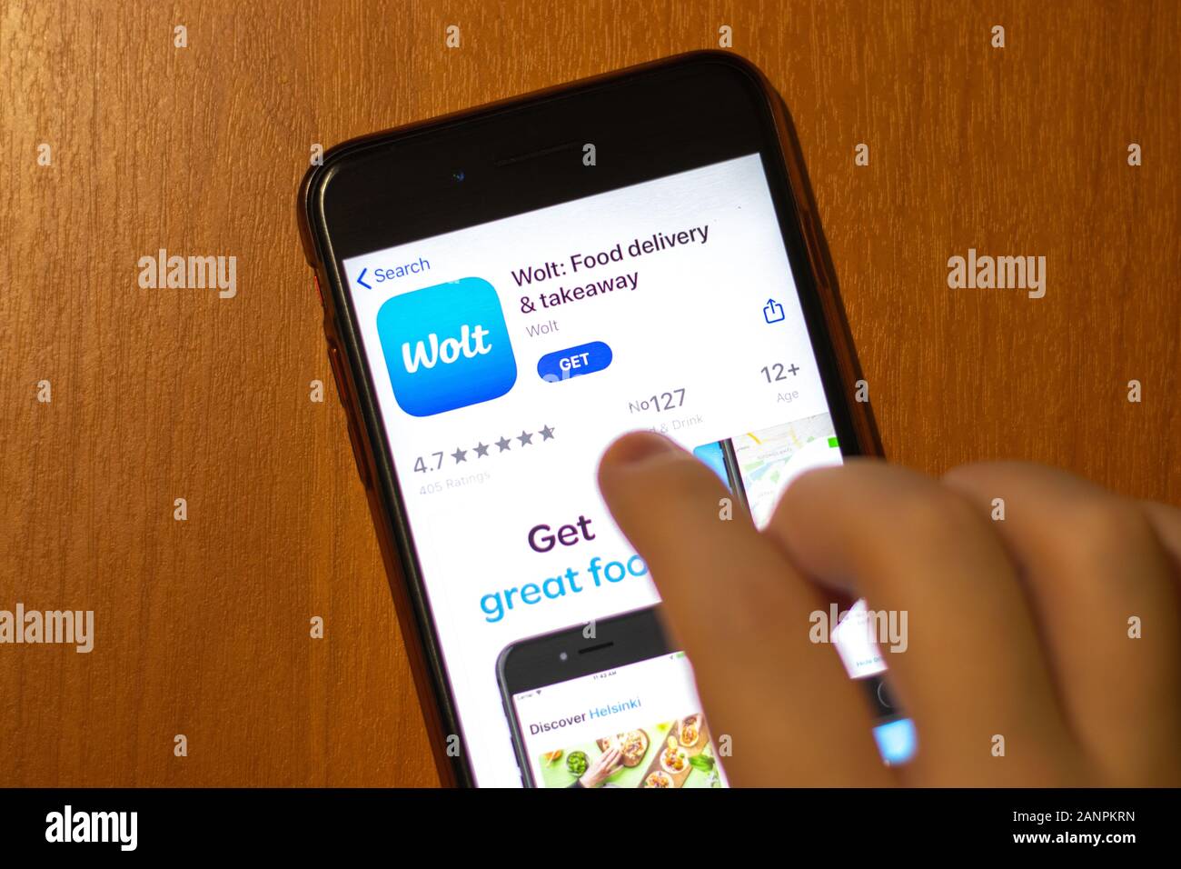 Wolt logo hi-res stock photography and images - Alamy