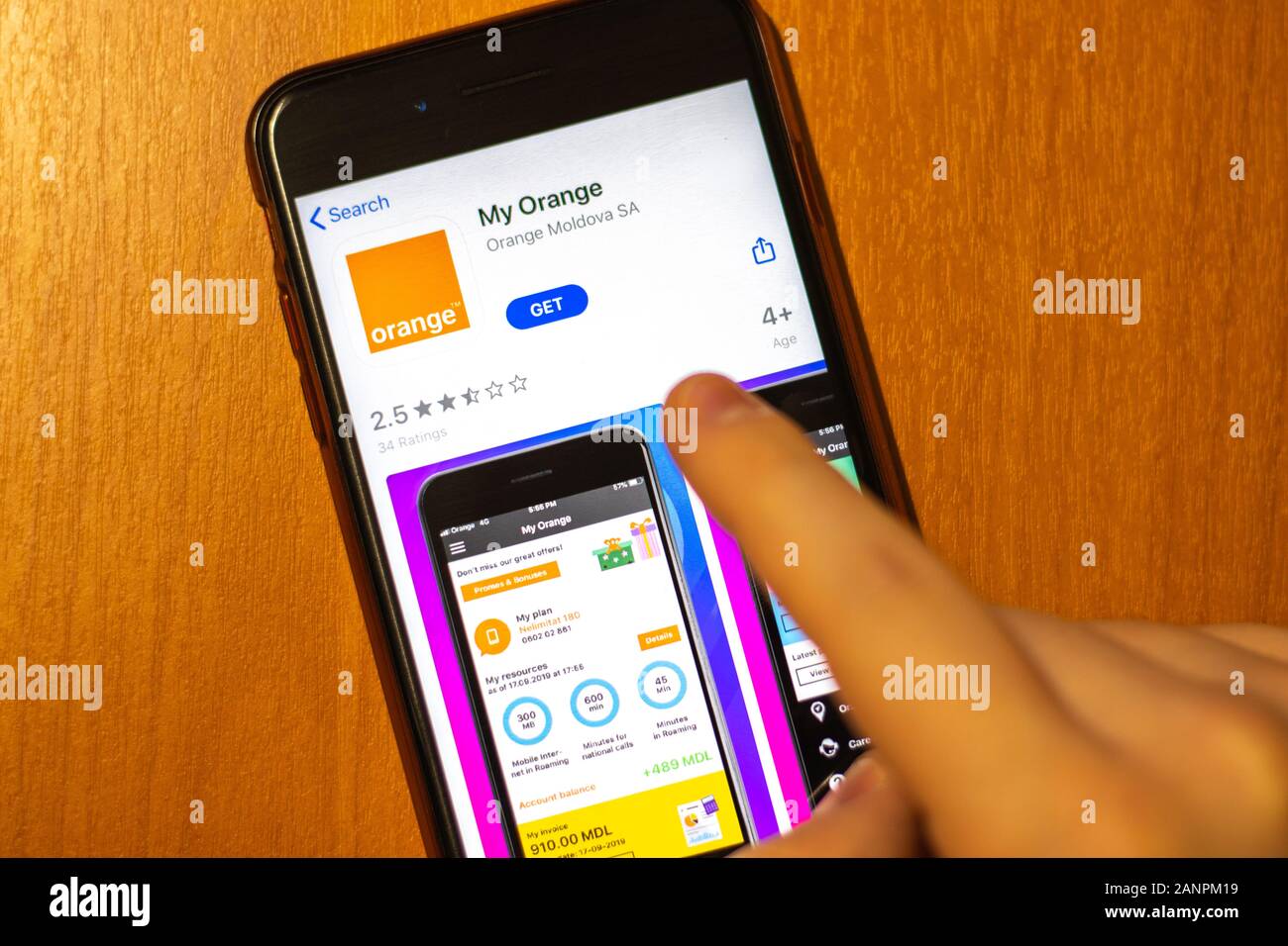 Orange mobile phone logo on hi-res stock photography and images - Alamy