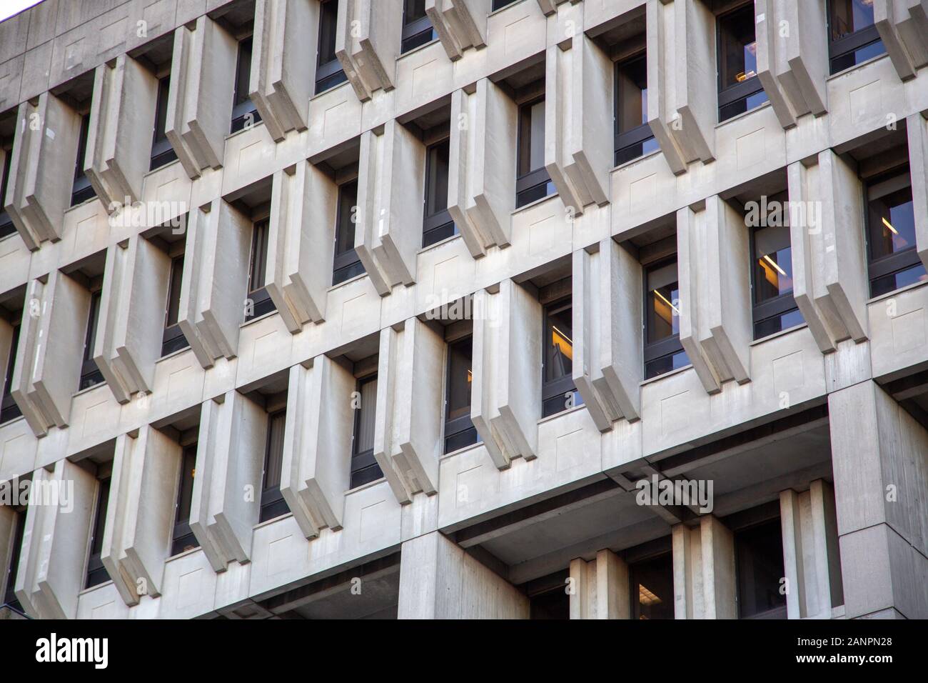 BOSTON City Hall architecture Stock Photo - Alamy