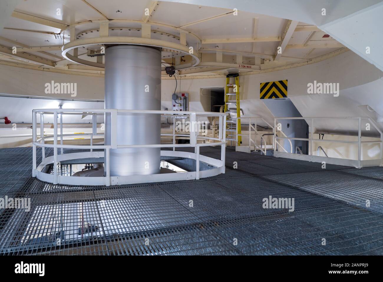 The Shaft of a Hydroelectric Generator at the Bonneville Dam ...