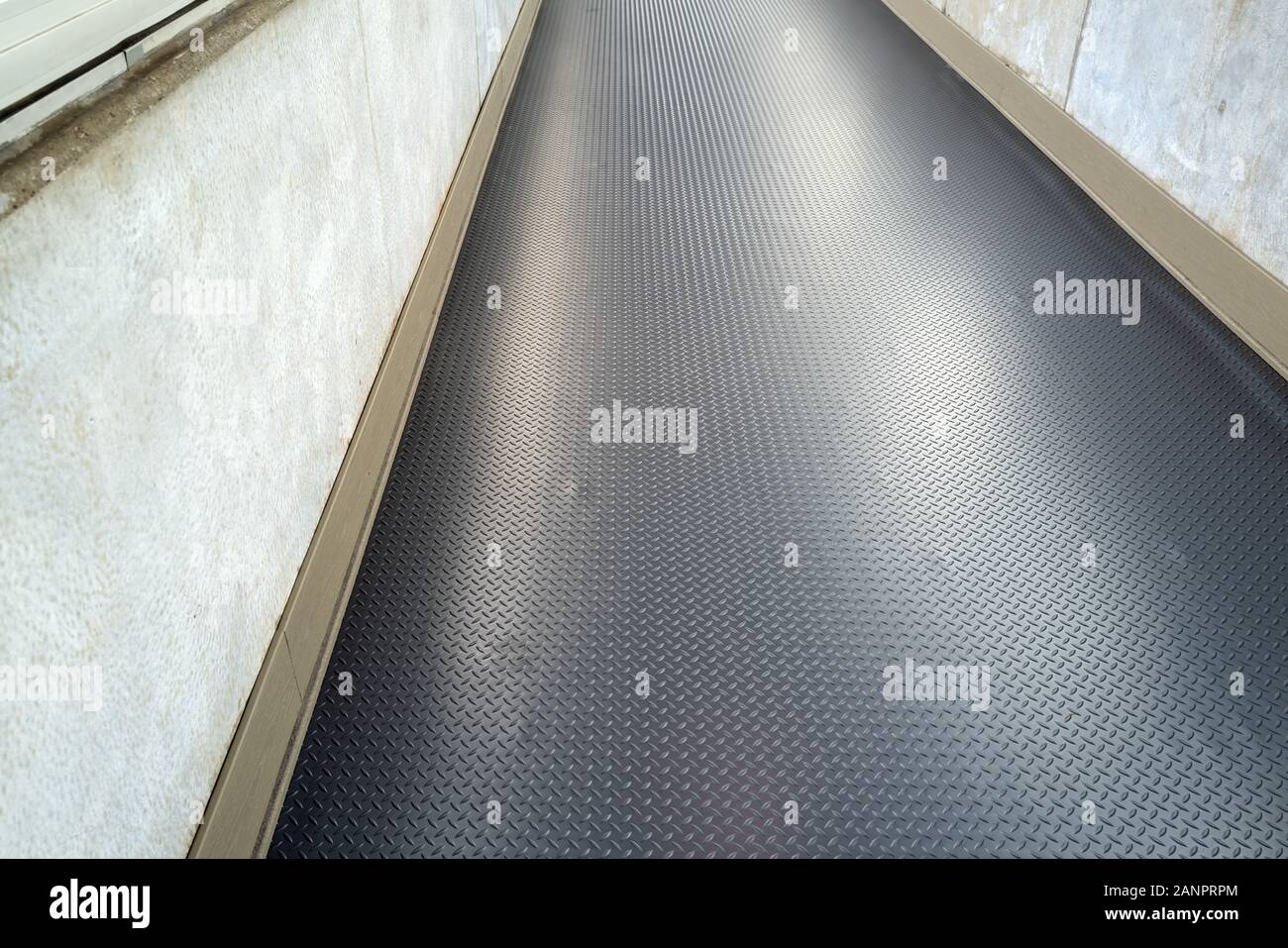 Diamond Plate Skid Resistant Walkway Stock Photo - Alamy