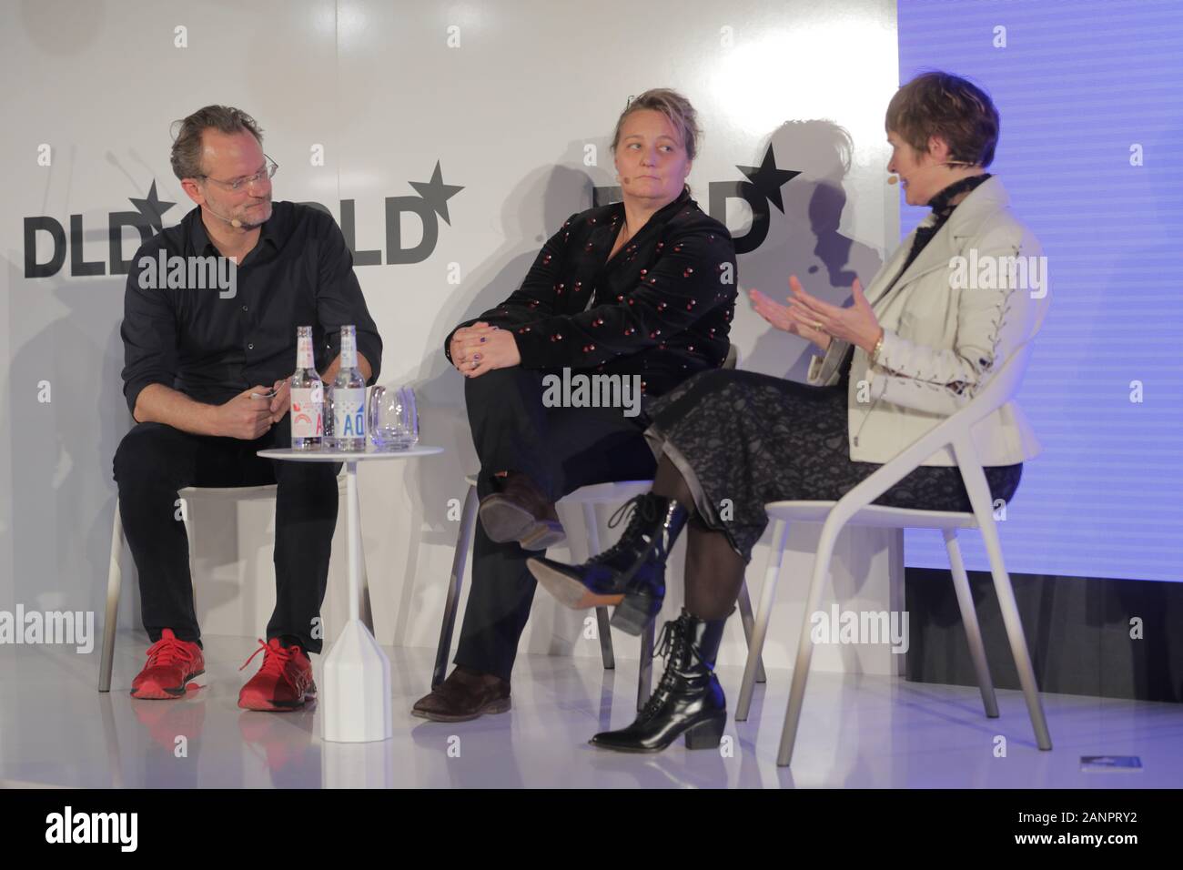 Munich, Bavaria. 18th Jan, 2020. (l-r) Charlie Muirhead (CEO and ...