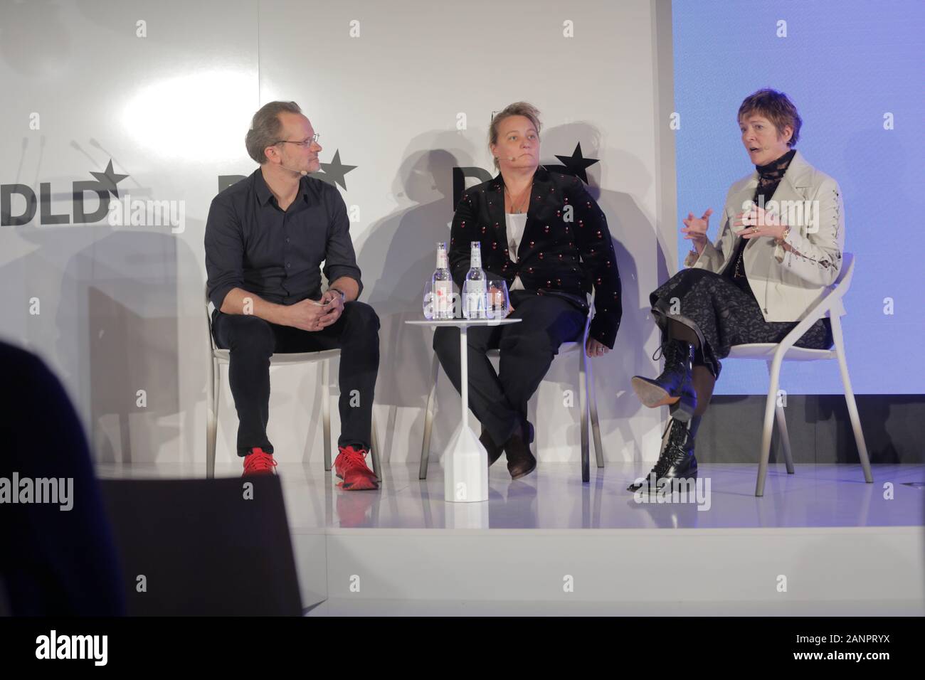 Munich, Bavaria. 18th Jan, 2020. (l-r) Charlie Muirhead (CEO and ...