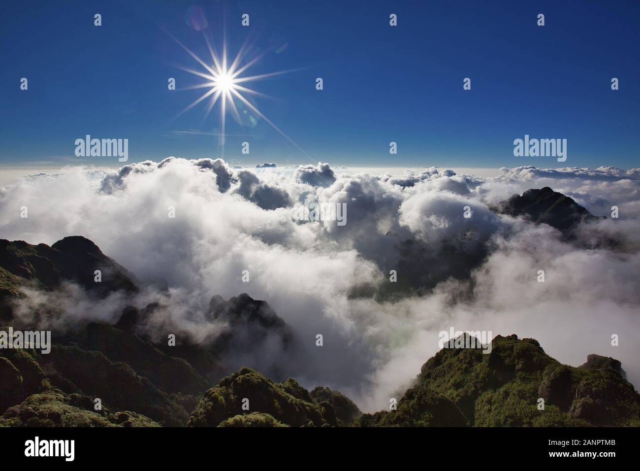 view from top of Mount Fansipan, Sapa, Vietnam Stock Photo - Alamy