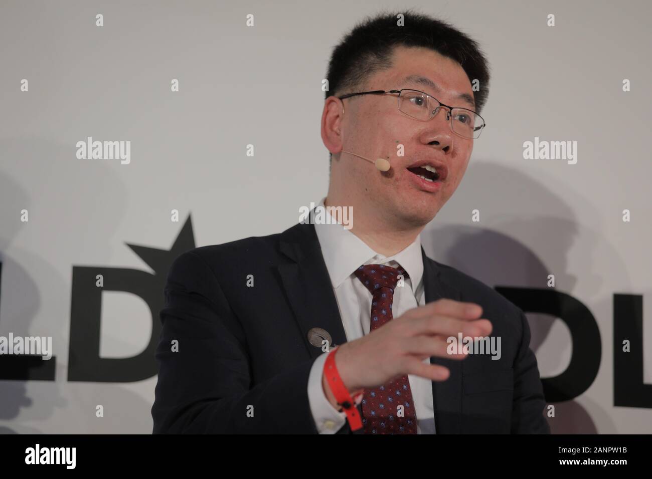 Munich, Bavaria. 18 January 2020, Bavaria, Munich: Richard Tong (Chief ...