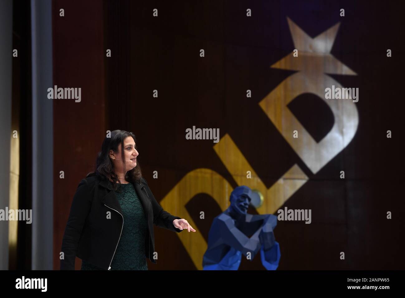 Munich, Bavaria. 18 January 2020, Bavaria, Munich: Divya Chander ...