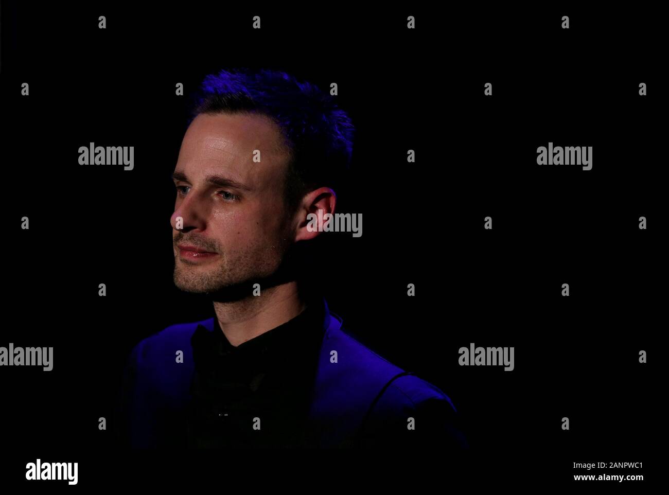 David Gilbert during day seven of the 2020 Dafabet Masters at Alexandra ...