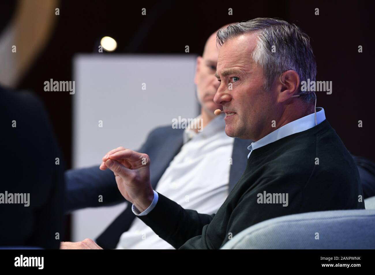 Munich, Bavaria. (l.-r.) Andrew McAfee (Principal Research Scientist ...