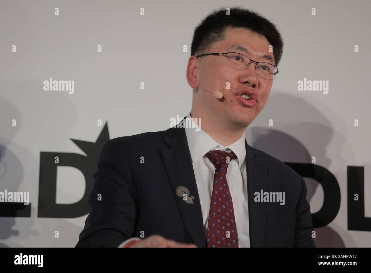 Munich, Bavaria. 18 January 2020, Bavaria, Munich: Richard Tong (Chief ...