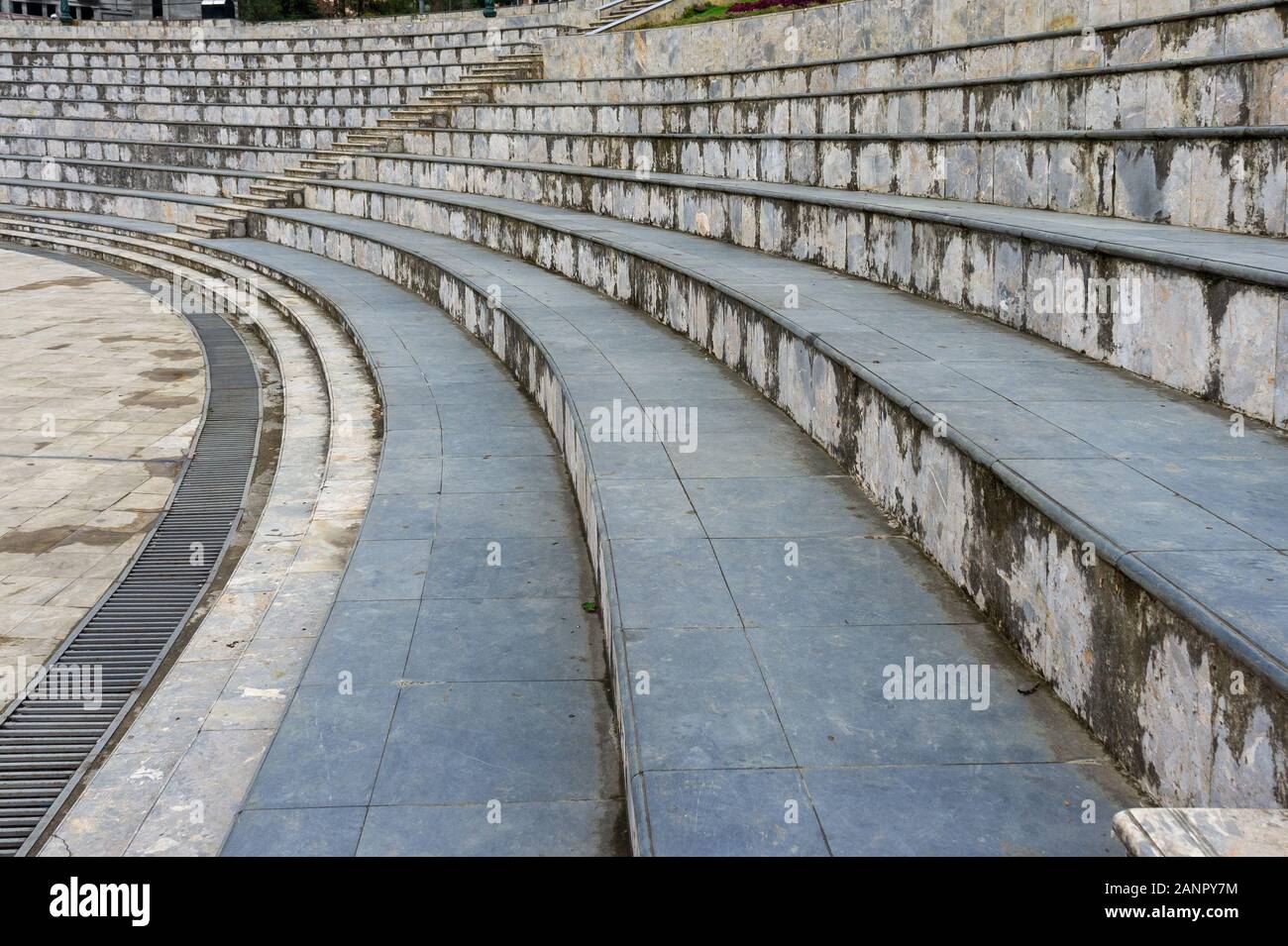 granite stairs, abstract steps, city stairs, a wide concrete staircase ...