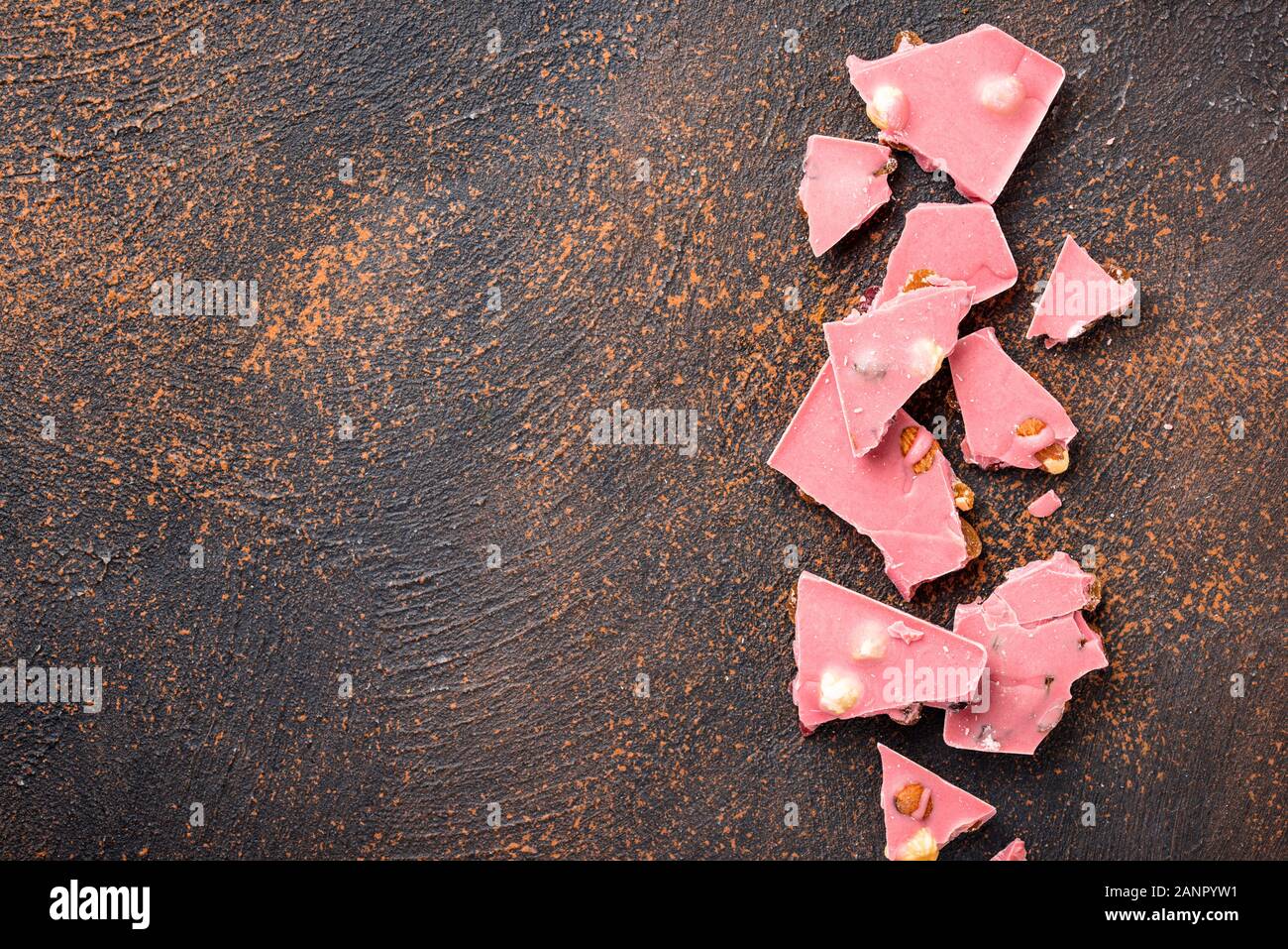 Ruby chocolate hi-res stock photography and images - Alamy