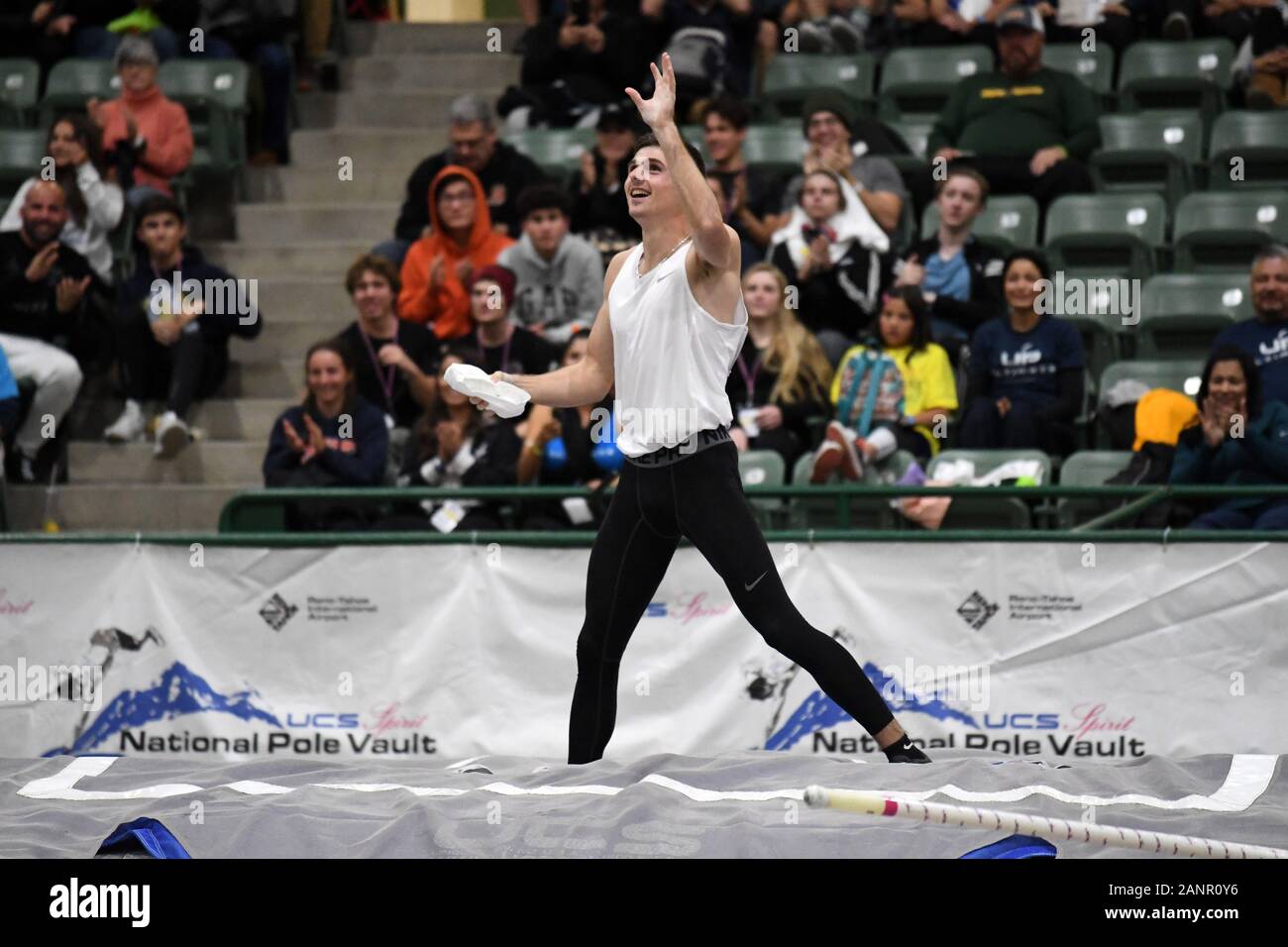 Jacob Wooten celebrates after winning the elite men's competition at 19 ...