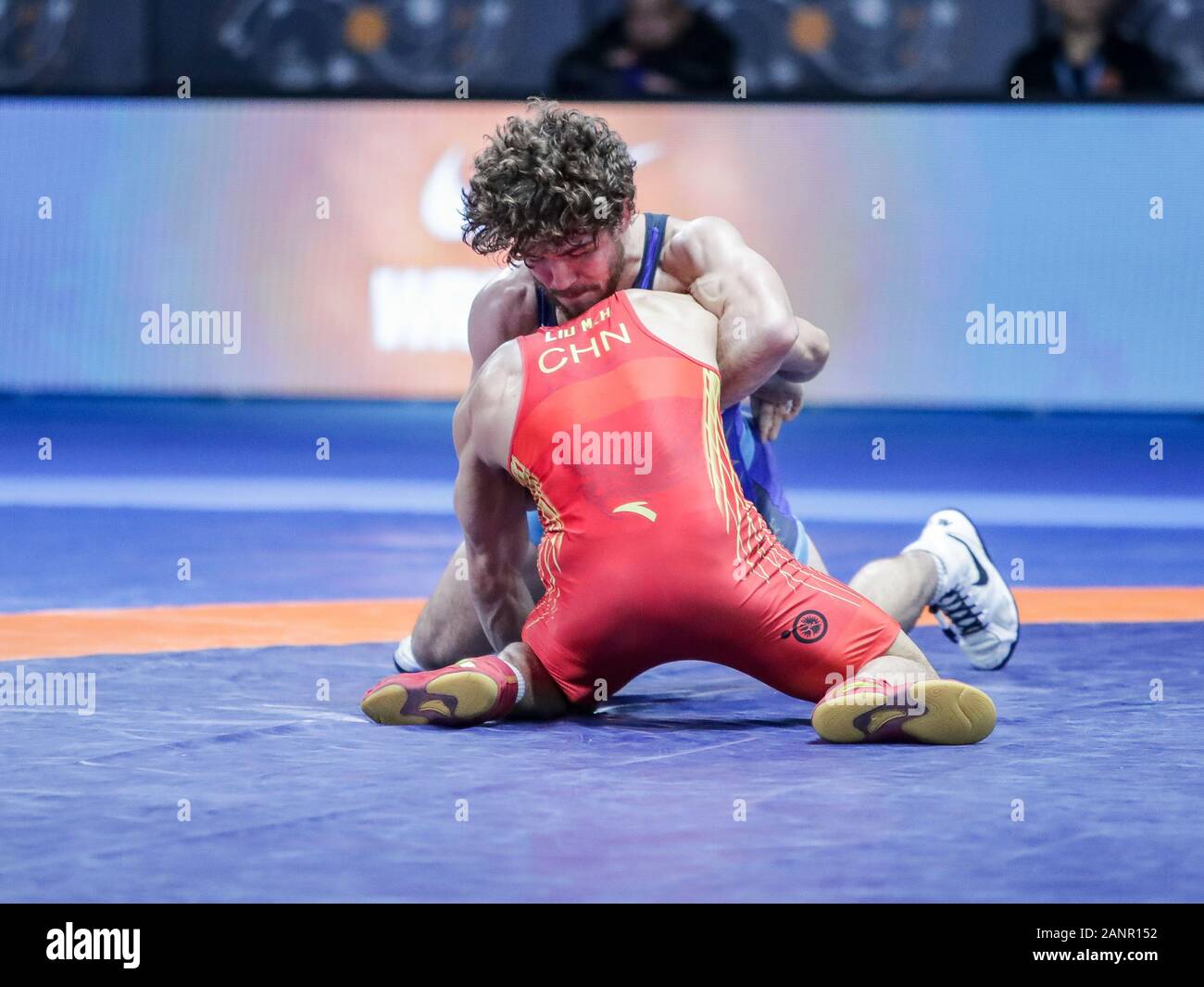 Wrestling 57 kg hi-res stock photography and images - Alamy