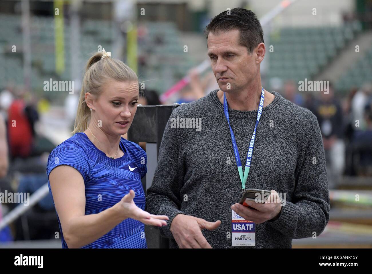 Katie nageotte left hi-res stock photography and images - Alamy