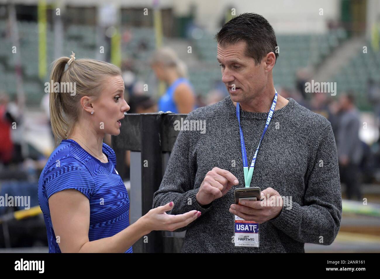 Katie nageotte pole vault hi-res stock photography and images - Alamy