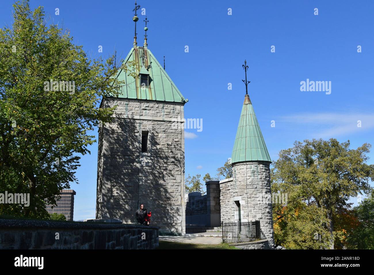 The walls, gates, and fortifications of Old Quebec City Stock Photo - Alamy
