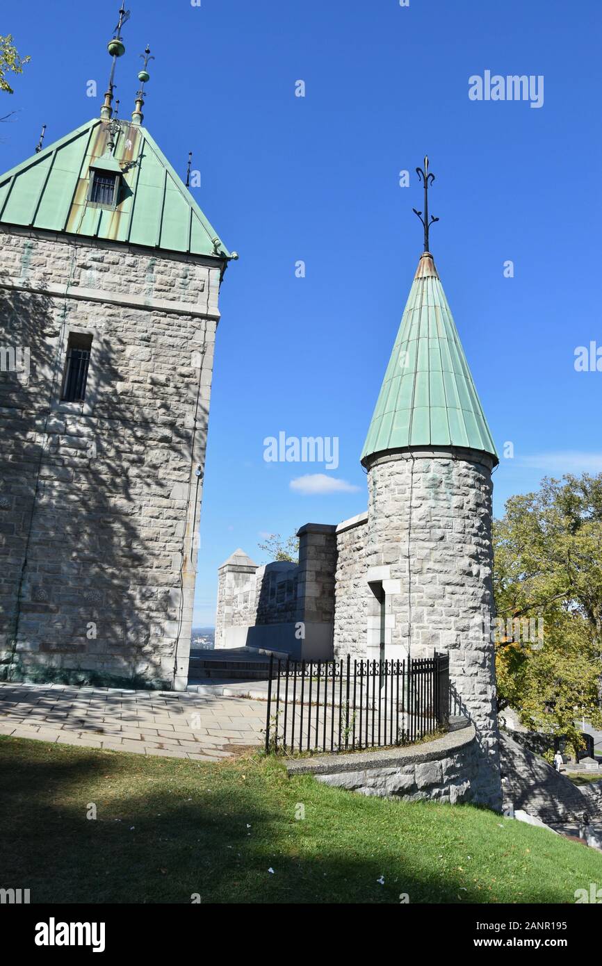 The walls, gates, and fortifications of Old Quebec City Stock Photo - Alamy