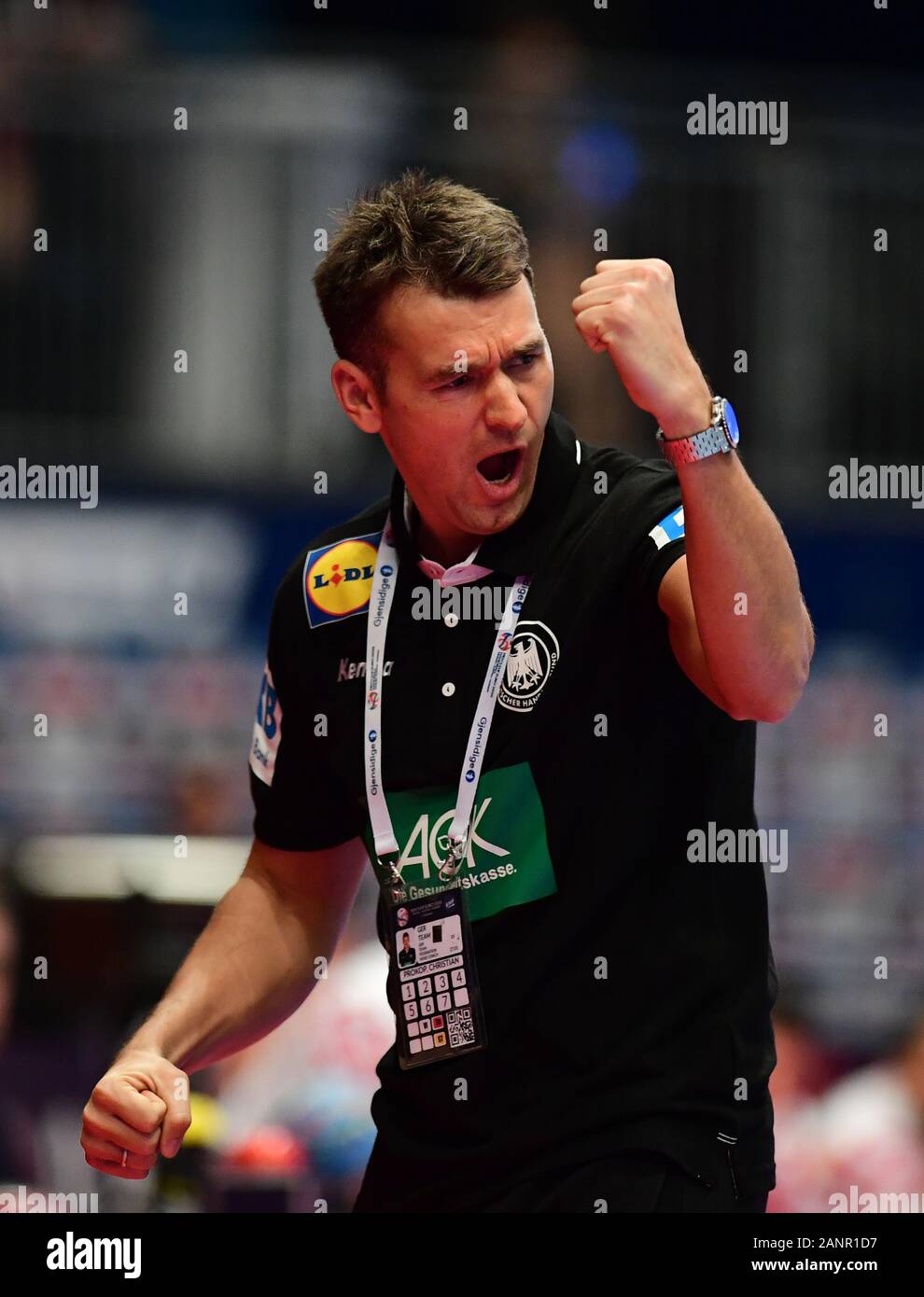Wien, Austria. 18th Jan, 2020. Handball: European Championship, main ...