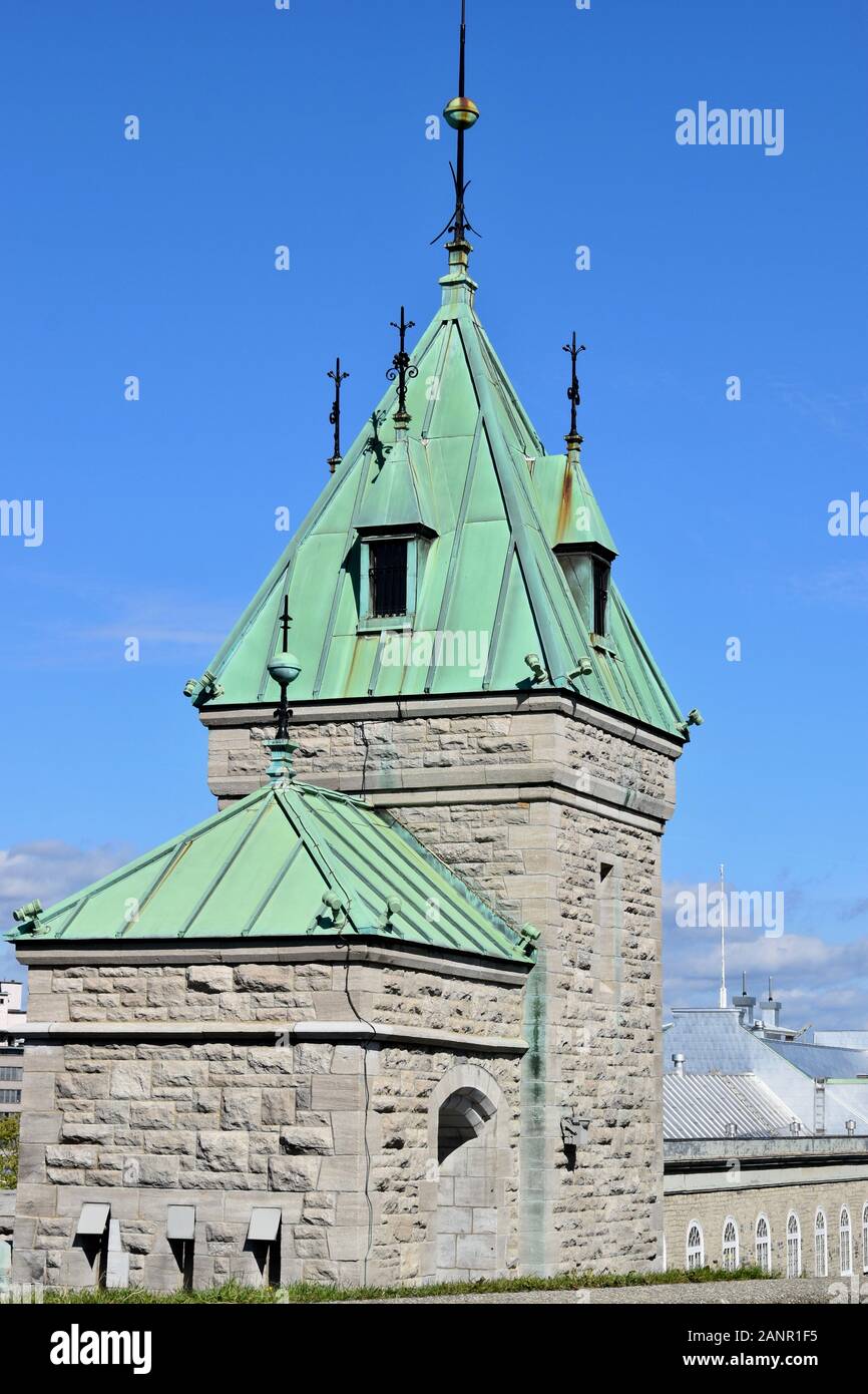 The walls, gates, and fortifications of Old Quebec City Stock Photo - Alamy